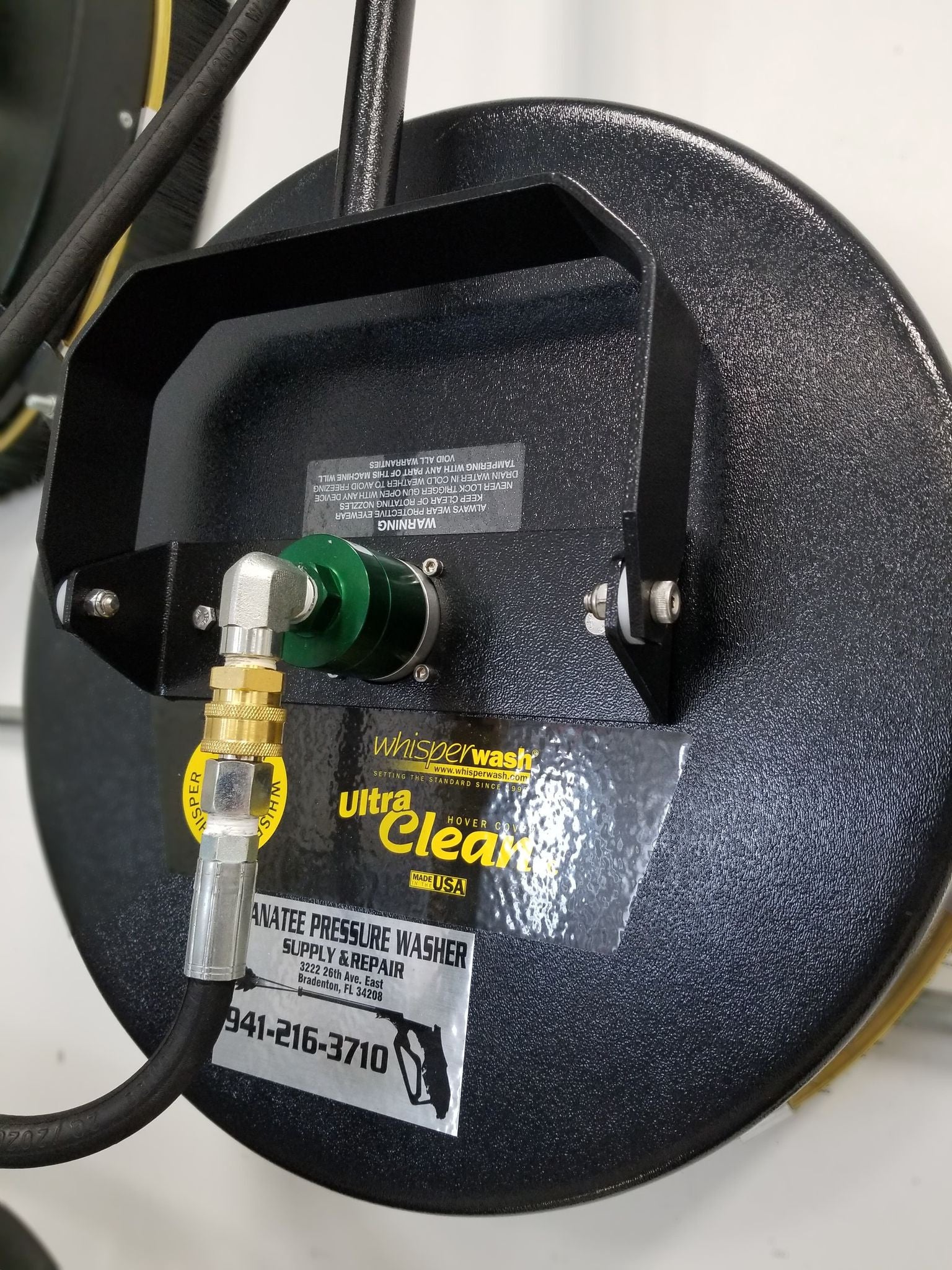Whisper Wash Ultra Clean 16 UC 6016HC Whisper Wash Surface Cleaners Commercial Pressure Washing Equipment Manatee Pressure Washer Supply and Repair MPWSR