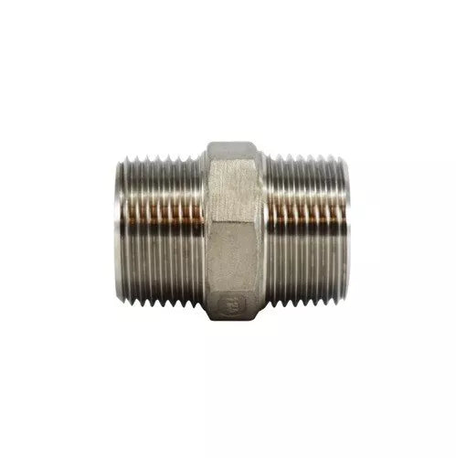 3/4" 304 SS HEX NIPPLE – MPWSR